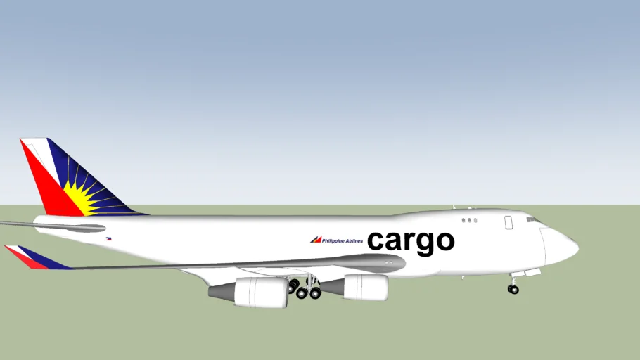 Philippine Airlines Cargo Boeing 747-400F | 3D Warehouse