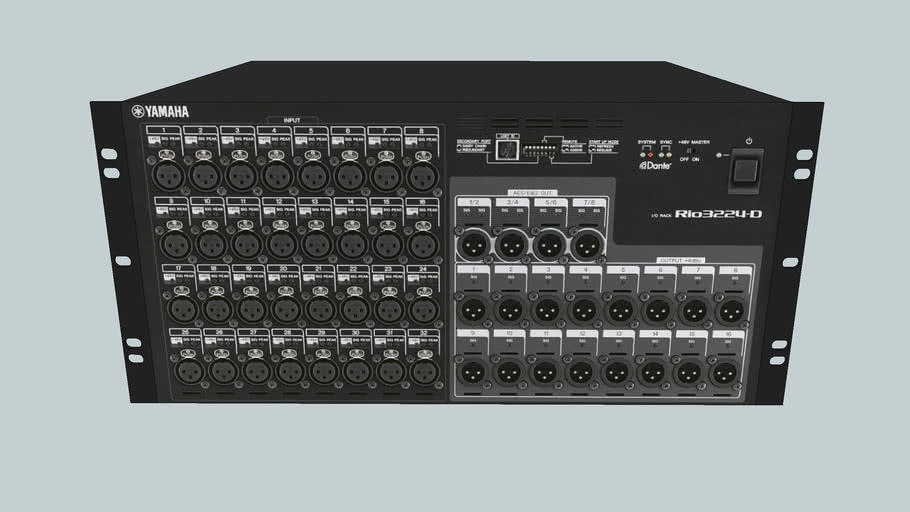 Yamaha Rio3224-D | 3D Warehouse