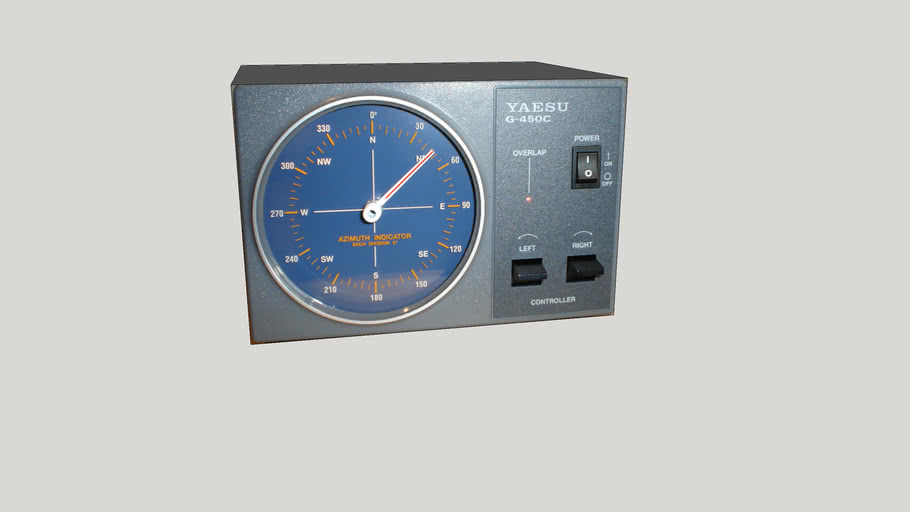 YAESU G-450C rotator controller | 3D Warehouse