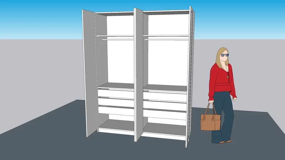 Armário em MDF | 3D Warehouse