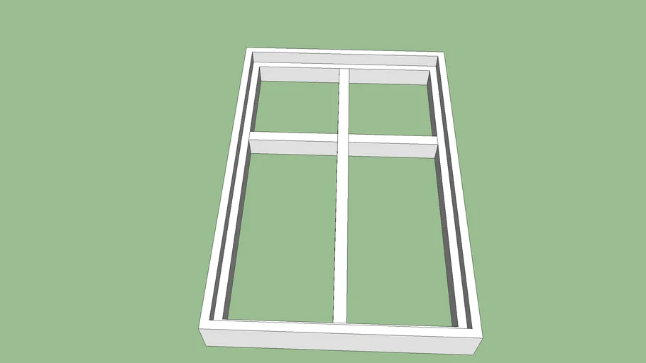 Simple window | 3D Warehouse