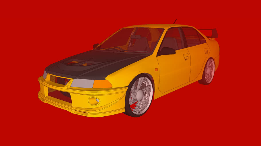 Proton Wira (Evo VI Facelift) | 3D Warehouse