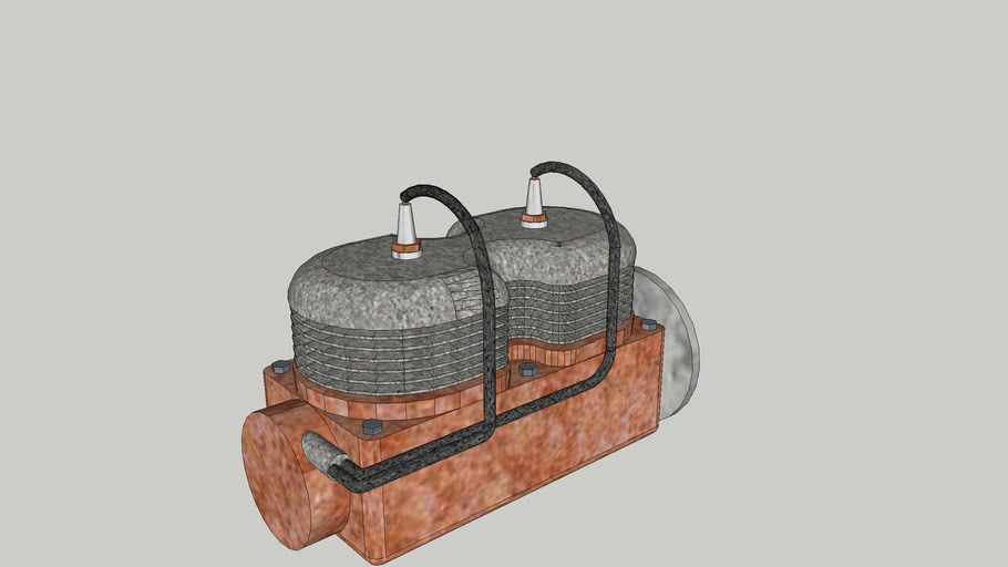 2 cylinder engine | 3D Warehouse