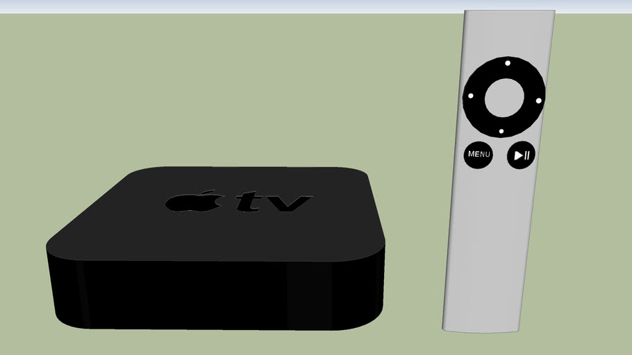 Apple TV 2012 | 3D Warehouse