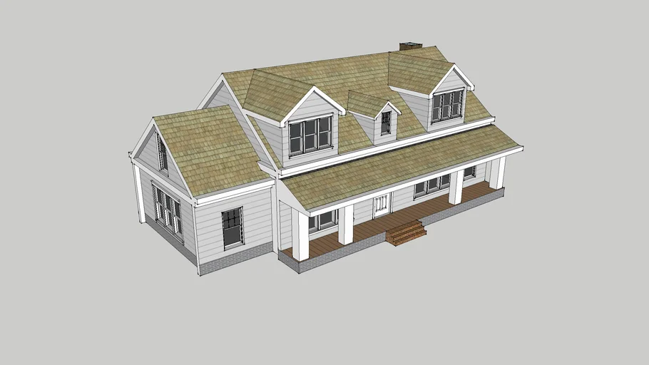 Classic House Design | 3D Warehouse