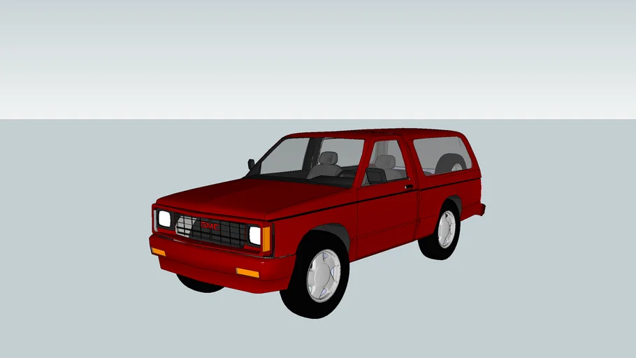 1992 GMC Jimmy S-15 | 3D Warehouse