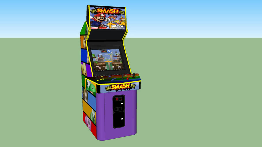 Super Smash Bros. Arcade (Upright) | 3D Warehouse