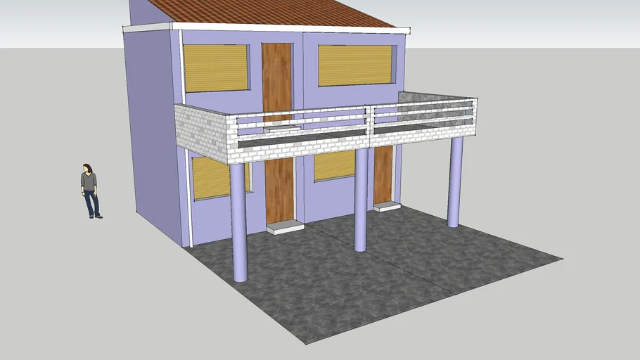 sobrado simples | 3D Warehouse