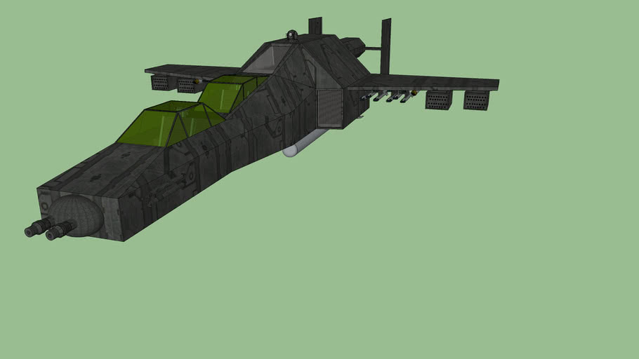 BAe Systems Scorpion Medium Planetary Attack Gunship | 3D Warehouse