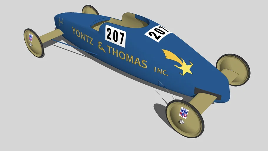 Soap Box Derby Akron Class A Runner-Up (1948) | 3D Warehouse