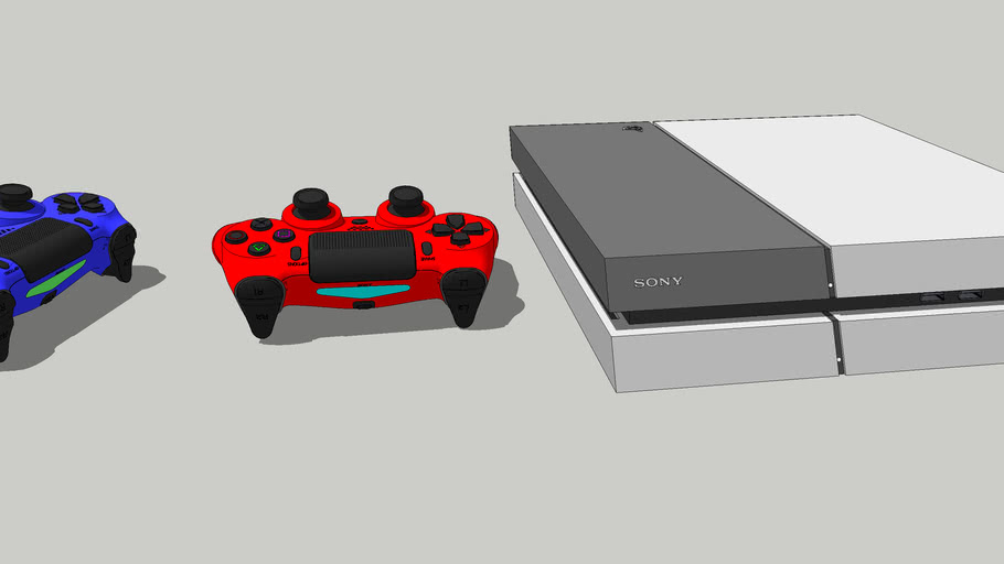 PLAYSTATION 4 - PS4 | 3D Warehouse