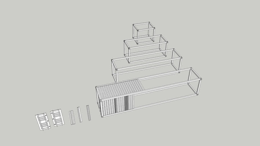 basic shipping container | 3D Warehouse