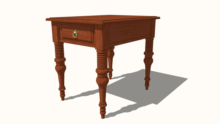 British Classics Side Table | 3D Warehouse