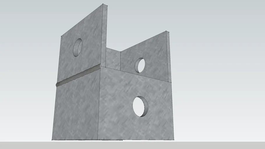 metal bracket | 3D Warehouse