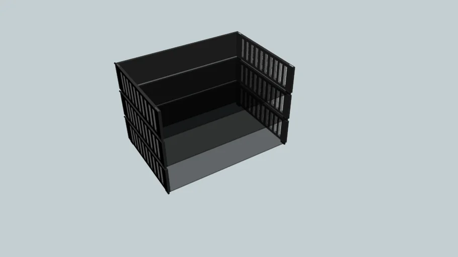 Stackable paper bins - scale | 3D Warehouse