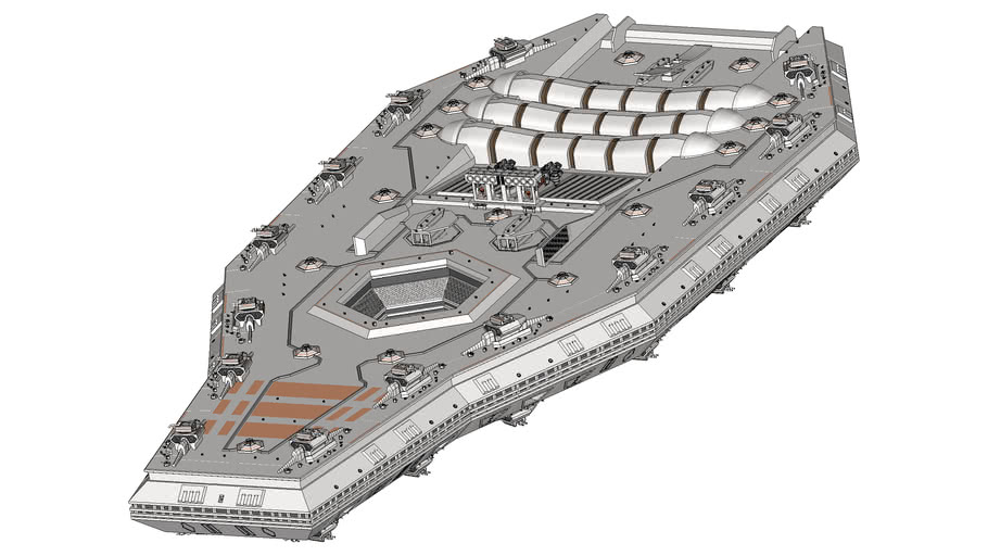 Star-Class Superdreadnaught 'Star of Coruscant' | 3D Warehouse