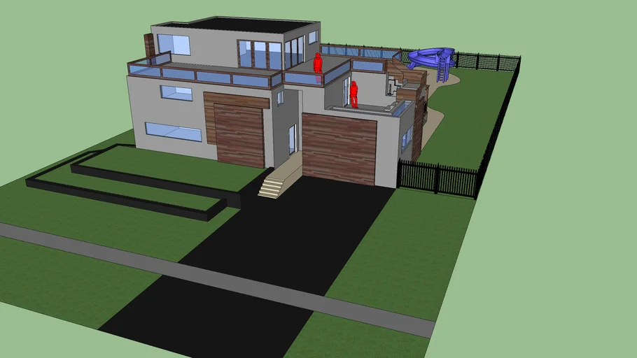 Modern house | 3D Warehouse