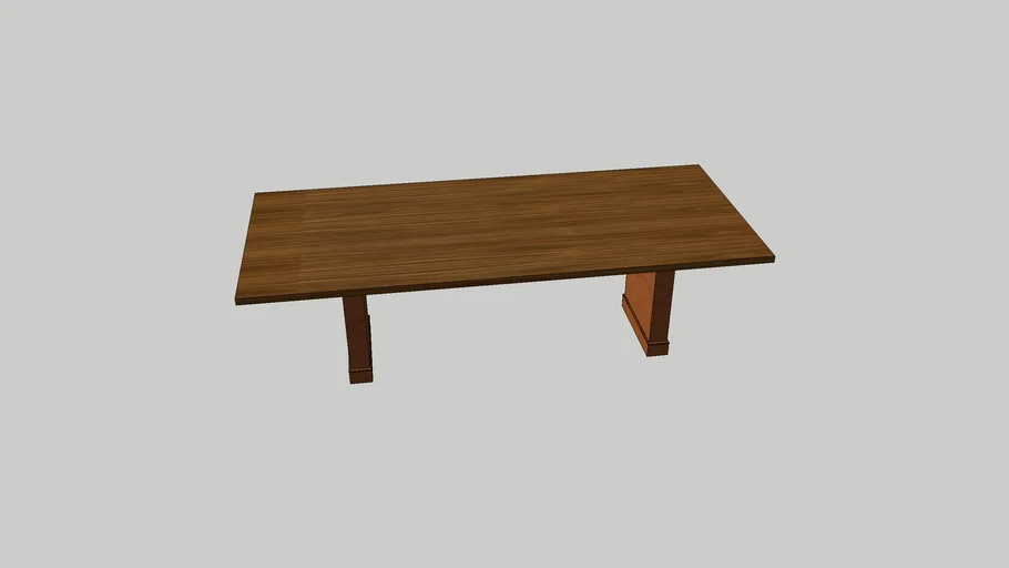 studio conference table flipped | 3D Warehouse
