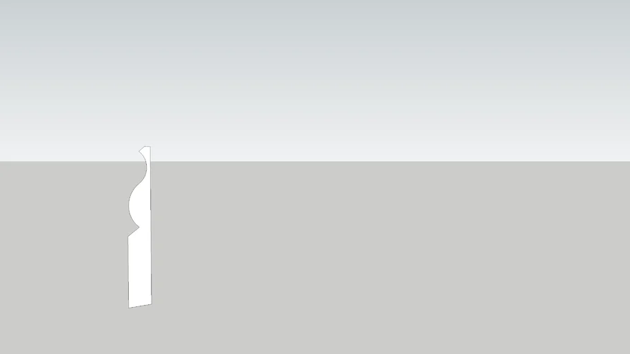 Kestelle Ogee Skirting | 3D Warehouse