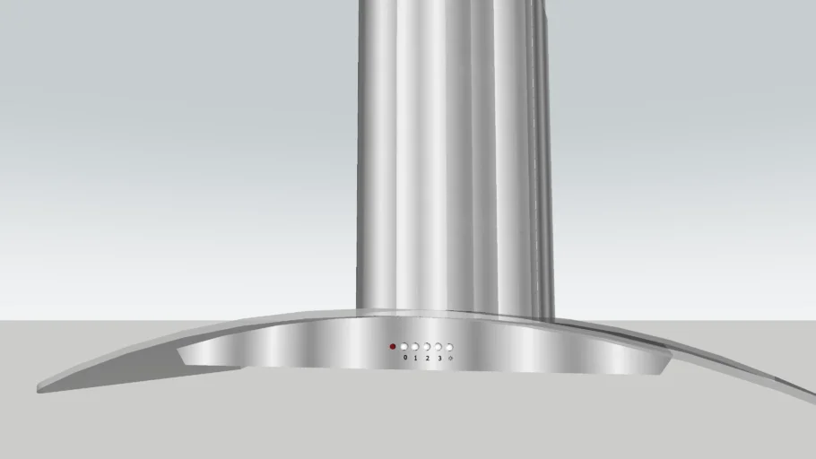 Luxair Extractor cooker hood | 3D Warehouse