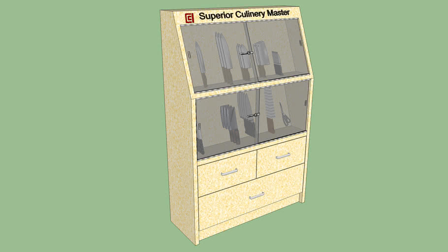 Canada Cutlery Display | 3D Warehouse