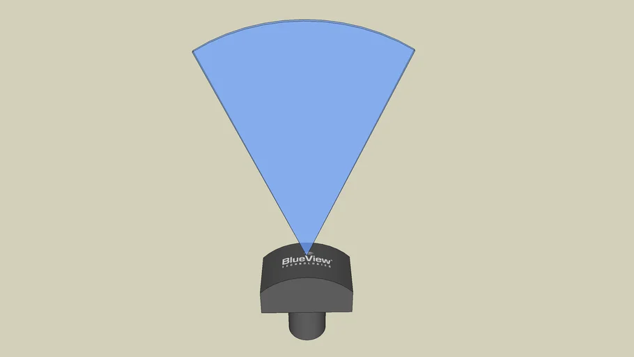 BlueView MB1350-45 MicroBathymetry Sonar | 3D Warehouse