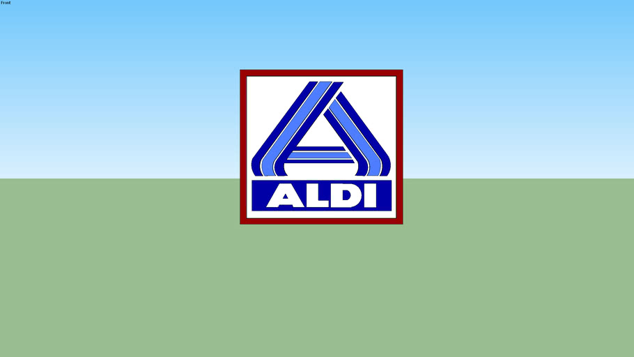 Logo Aldi | 3D Warehouse
