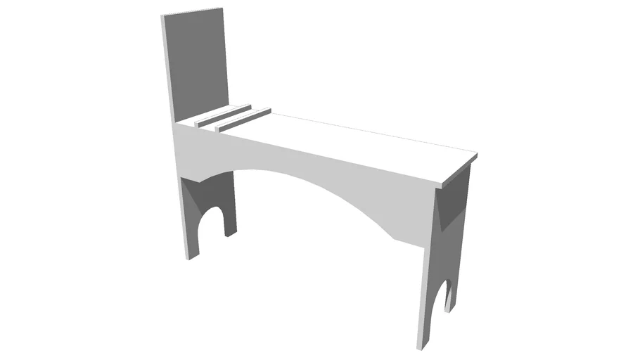 Drawing Bench | 3D Warehouse