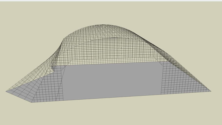 Mesh Aircraft Hanger | 3D Warehouse