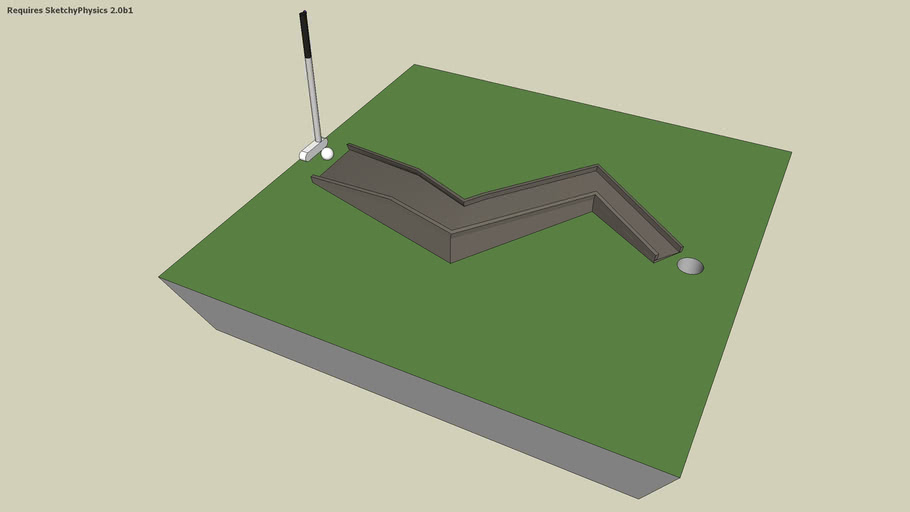 mini Golf Hole 1 of 18! | 3D Warehouse