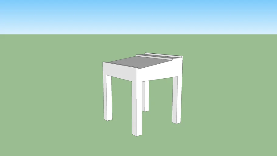 One room Schoolhouse teacher desk | 3D Warehouse