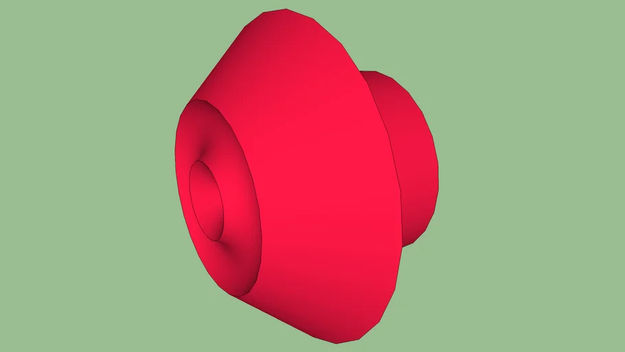 Red button | 3D Warehouse