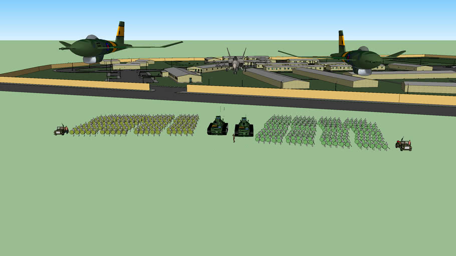 huge army | 3D Warehouse