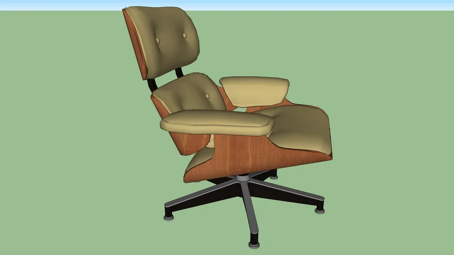 Poltrona Charles Eames | 3D Warehouse