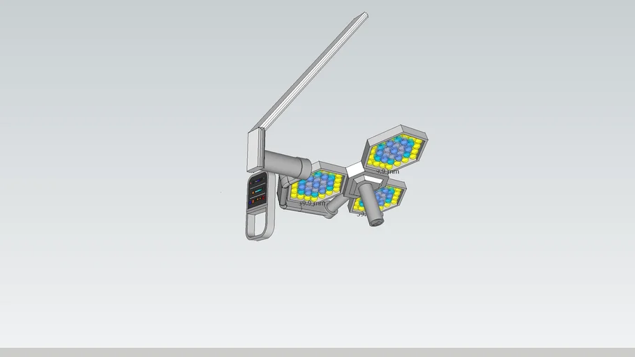 Trumpf iLed Surgical Tri Light | 3D Warehouse