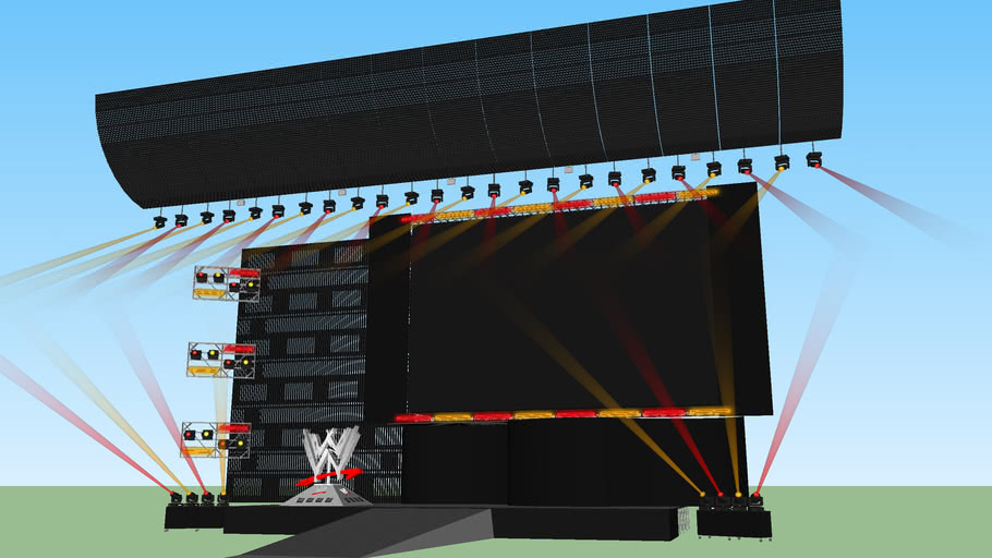 WWE HD Stage | 3D Warehouse