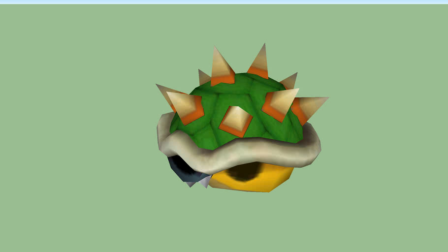 MKDD!! Bowser Shell | 3D Warehouse