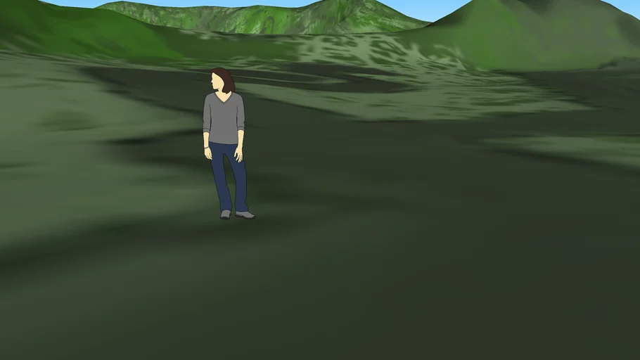 Terrain land 3d model / @Bruce3dModeler | 3D Warehouse