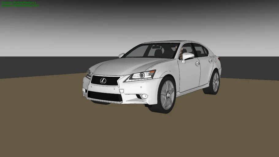 Sketchyphysics 2014 Lexus GS 350 Sedan | 3D Warehouse