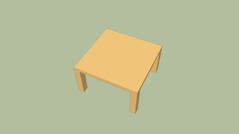Wood Table | 3D Warehouse