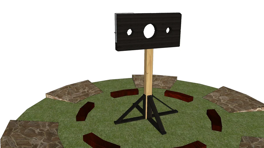 The Pillory o picota medieval | 3D Warehouse
