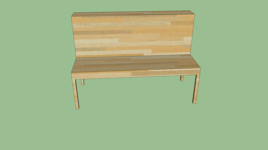 Bench | 3D Warehouse