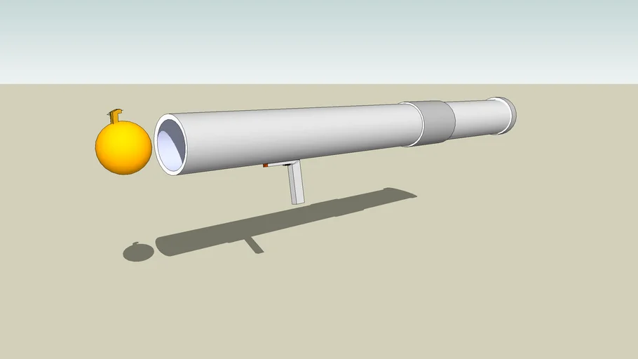 orange cannon | 3D Warehouse