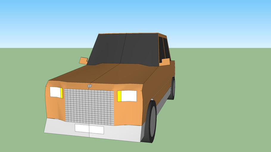 My First Sketchup car | 3D Warehouse