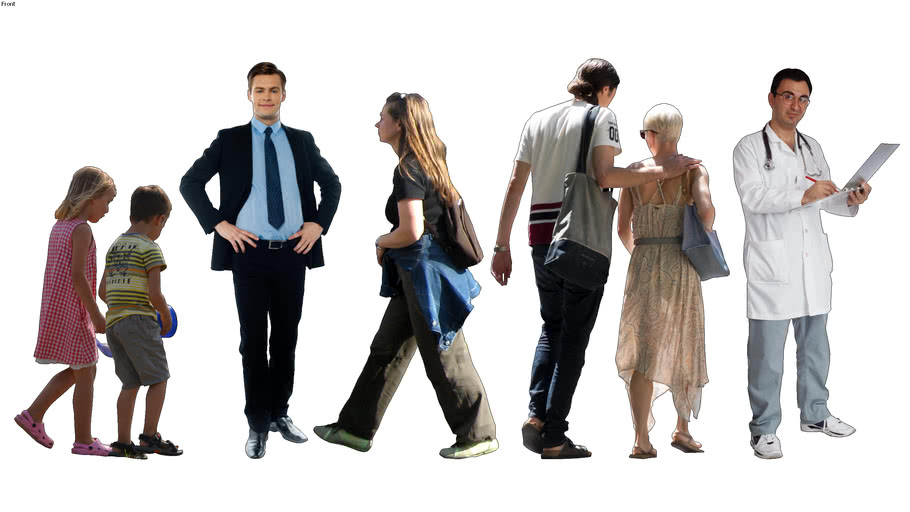 2d People | 3D Warehouse