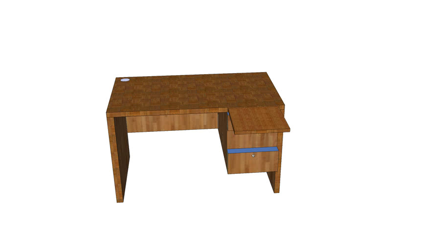 Study Desk | 3D Warehouse