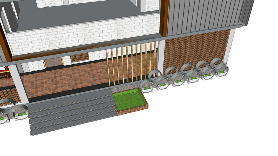 Club HOuse Exterior Avarta | 3D Warehouse