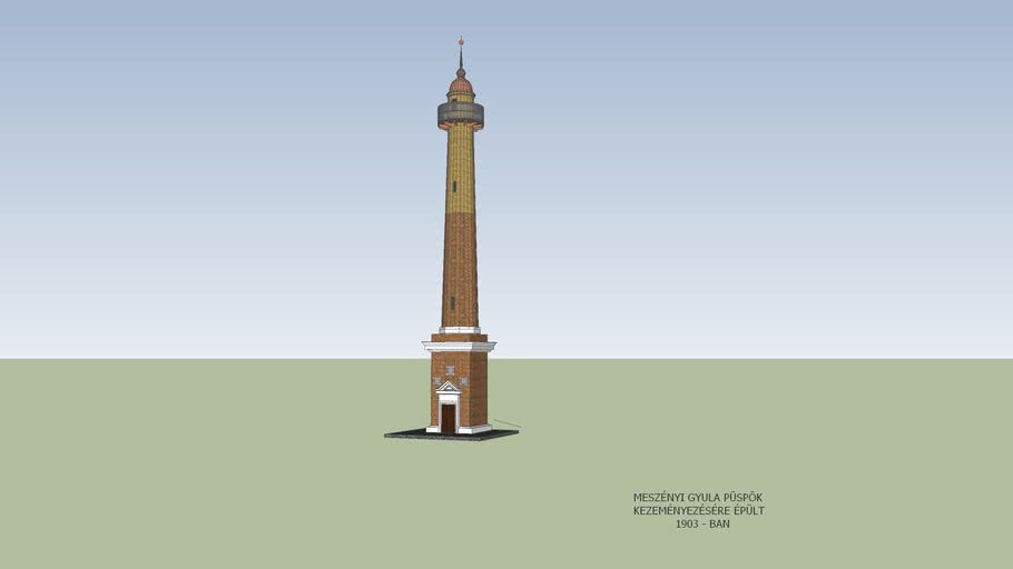 Fire tower in Satu Mare | 3D Warehouse