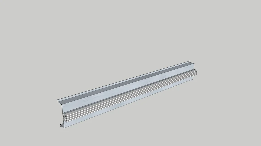 LD-16/3 L=1500 Hidria, Lindab | 3D Warehouse