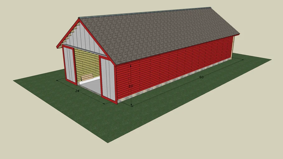Corn Crib | 3D Warehouse